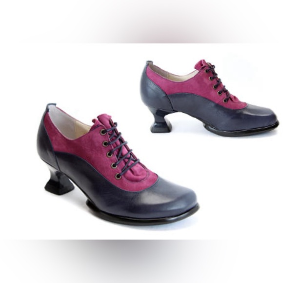 John Fluevog | Shoes | Fluevog Nearly New Wearever Dohje Navypurple ...